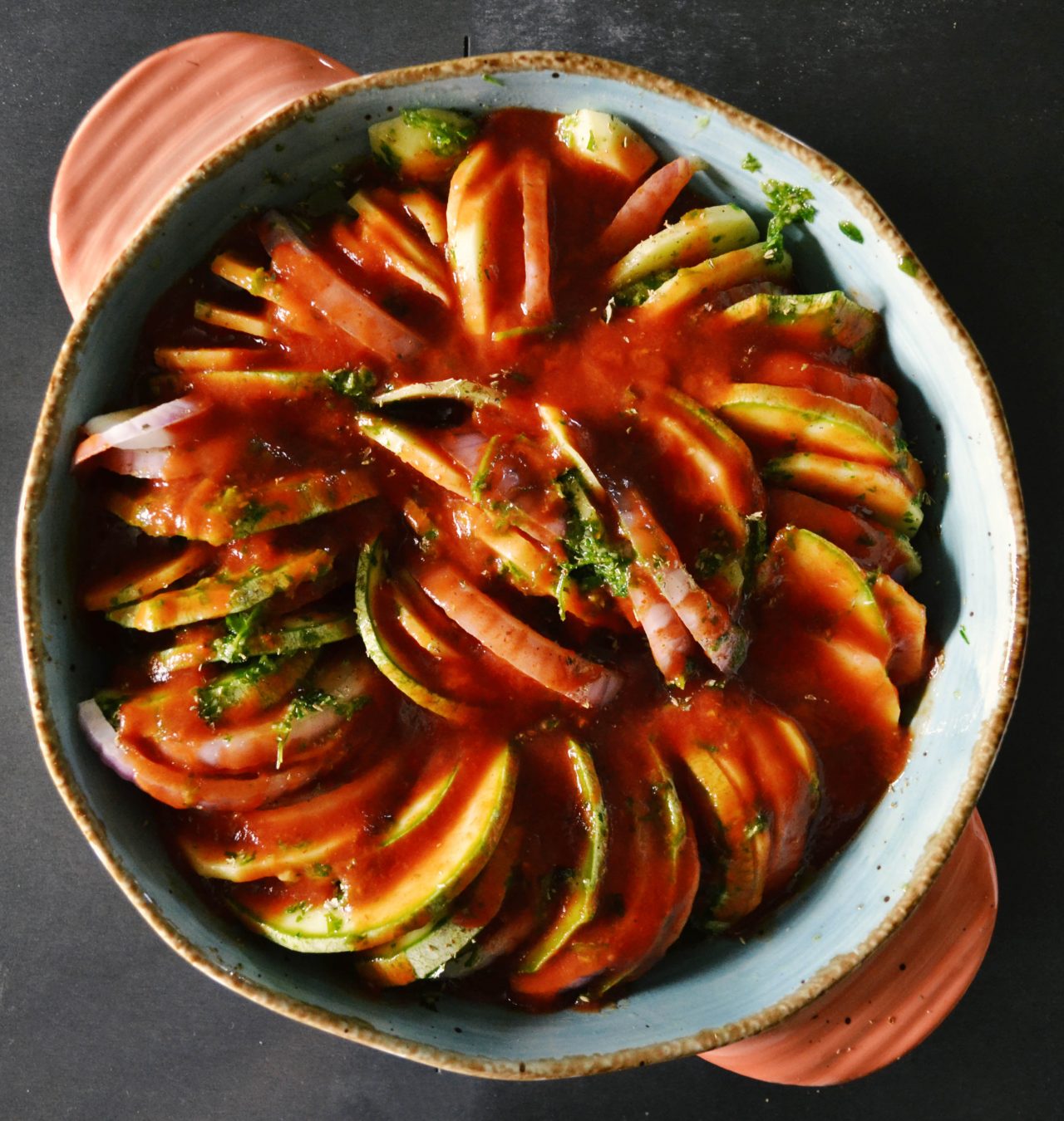 Briam la cuptor - Bucatarie Greceasca