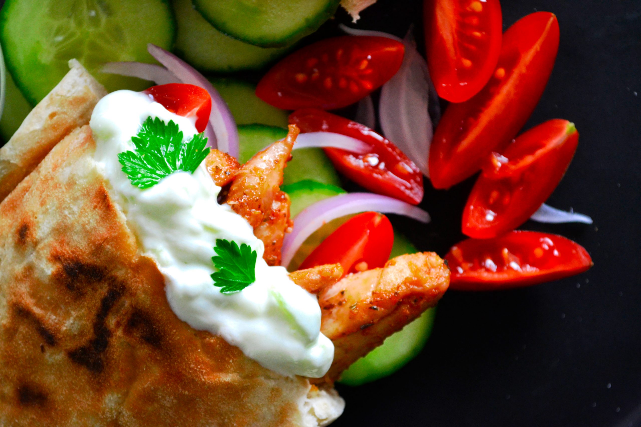 Gyros de pui - Bucatarie Greceasca