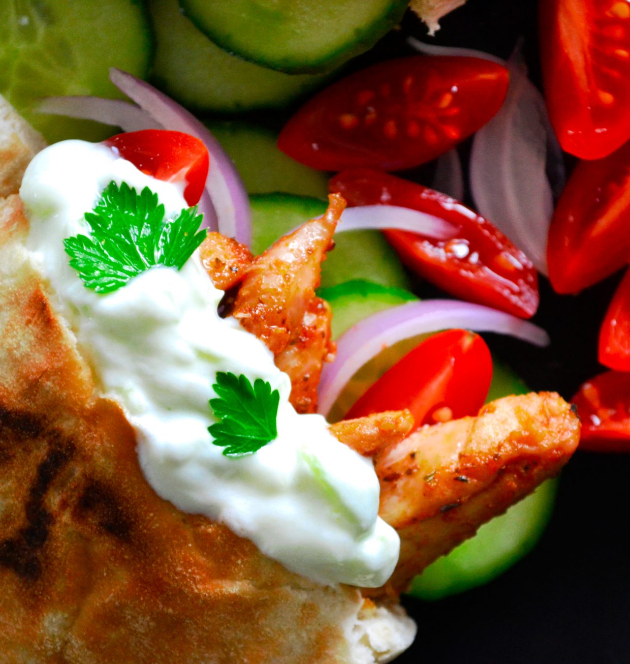 Gyros de pui - Bucatarie Greceasca