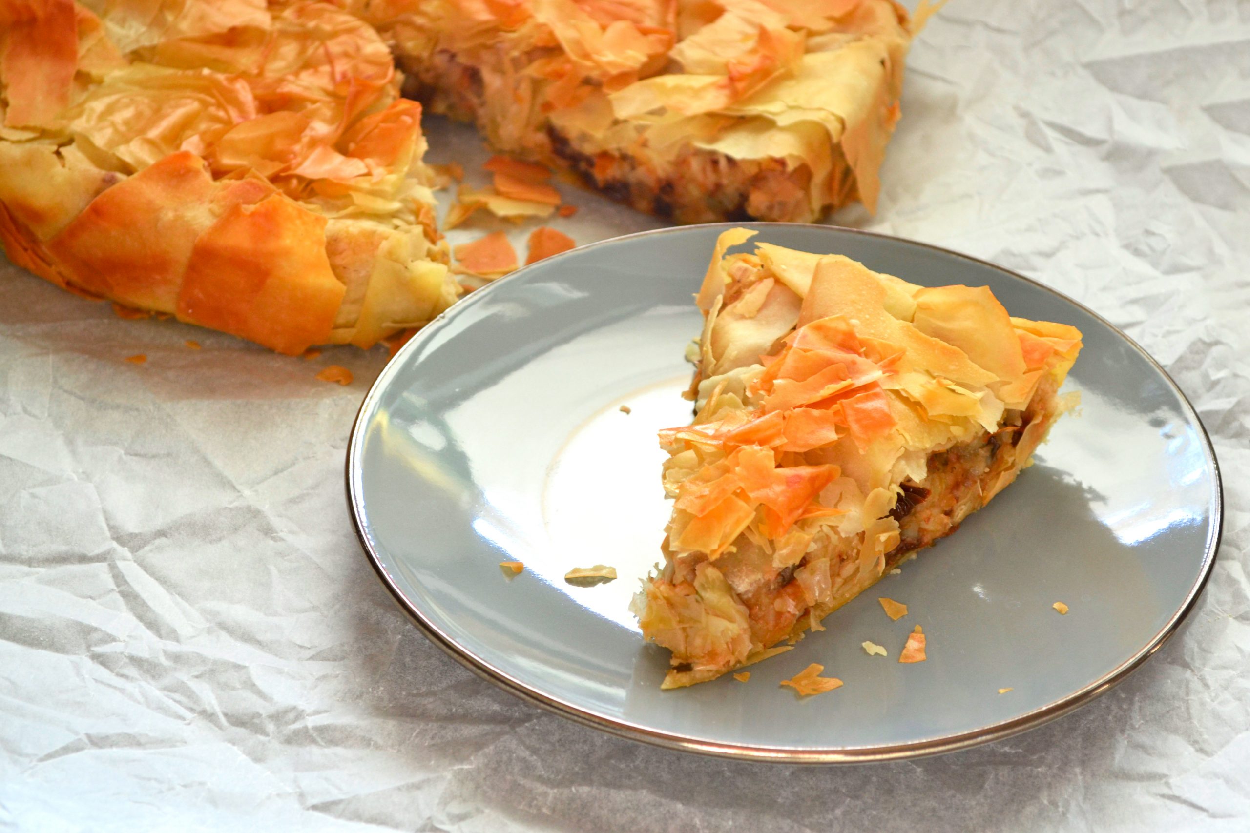 Placinta cu cartofi - Bucatarie Greceasca