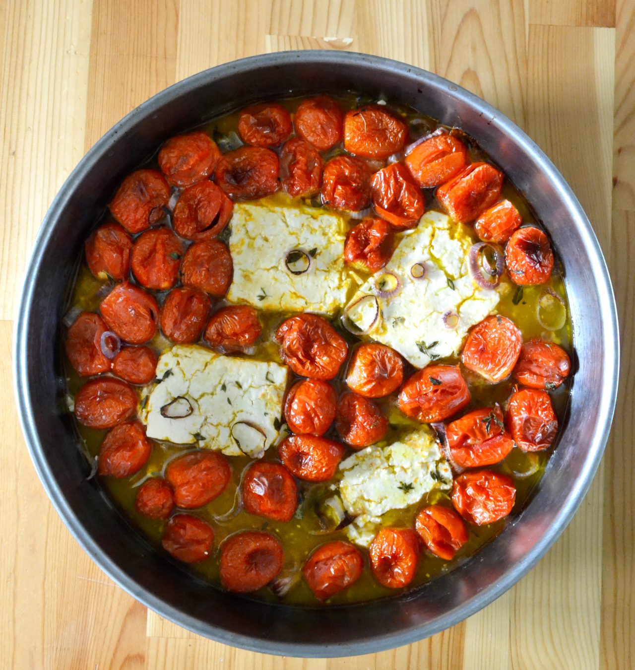 Paste cu feta coapta - Bucatarie Greceasca